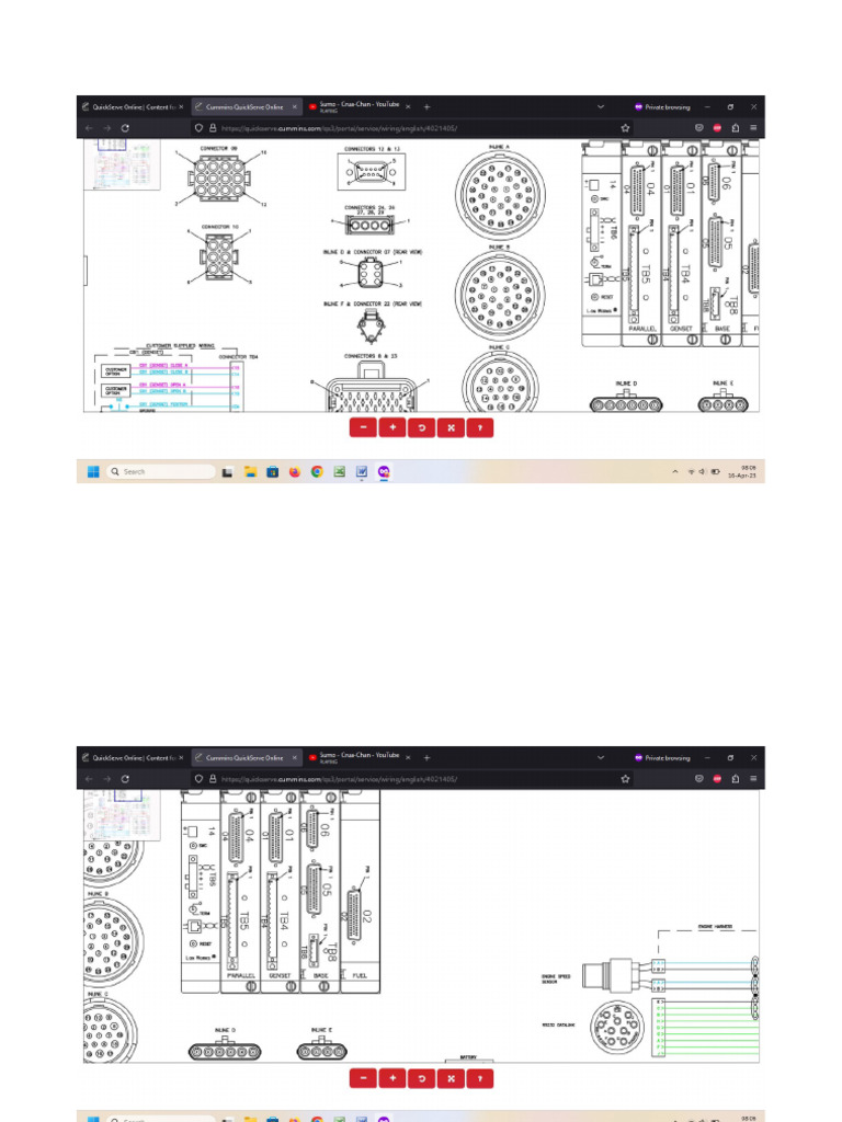 qsk23 Cummins Wiring Control 2 | PDF