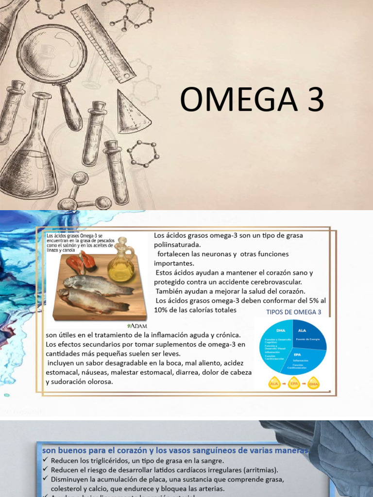 omega 3,6,9, | PDF | Ácido Graso Omega 3 | gordo