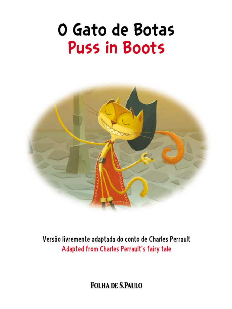 Livro em Inglês O Gato de Botas | PDF