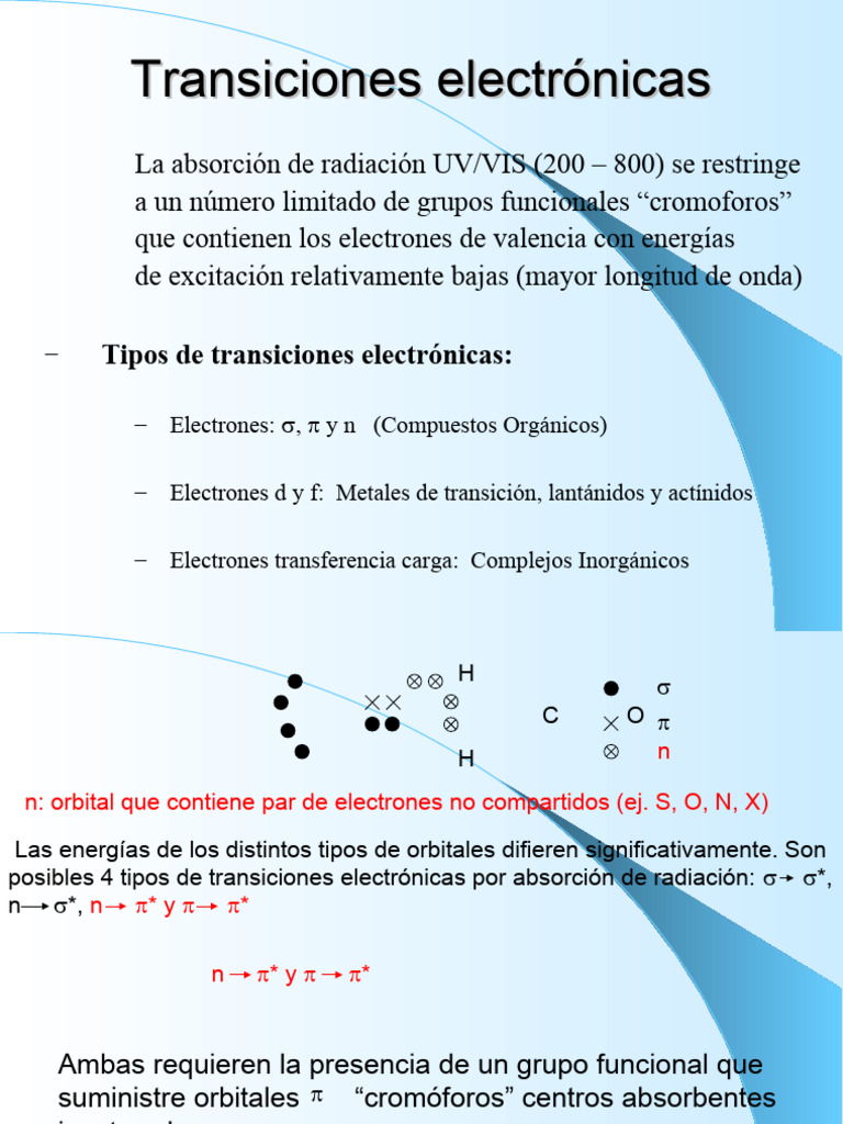 Clase Transiciones Electrónicas | PDF