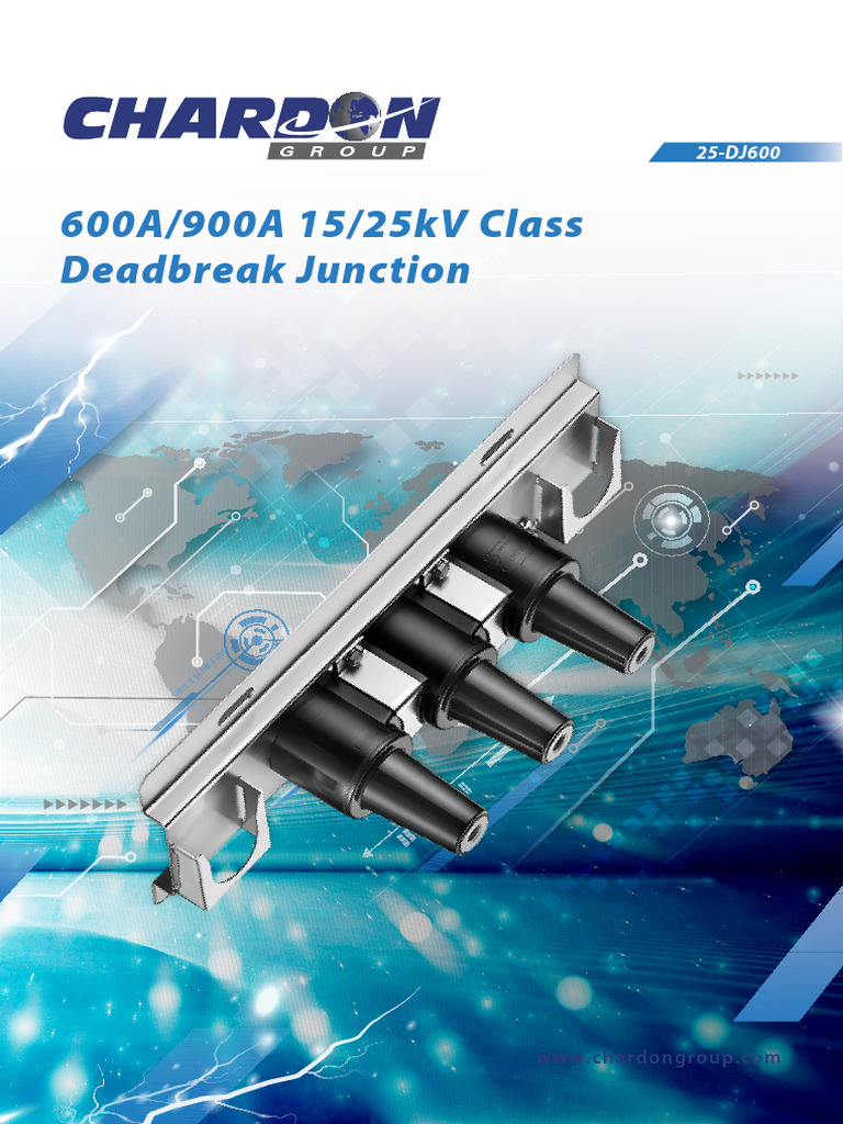 Chardon 600 A Deadbreak Junction 25DJ600 | PDF | Alternating Current ...