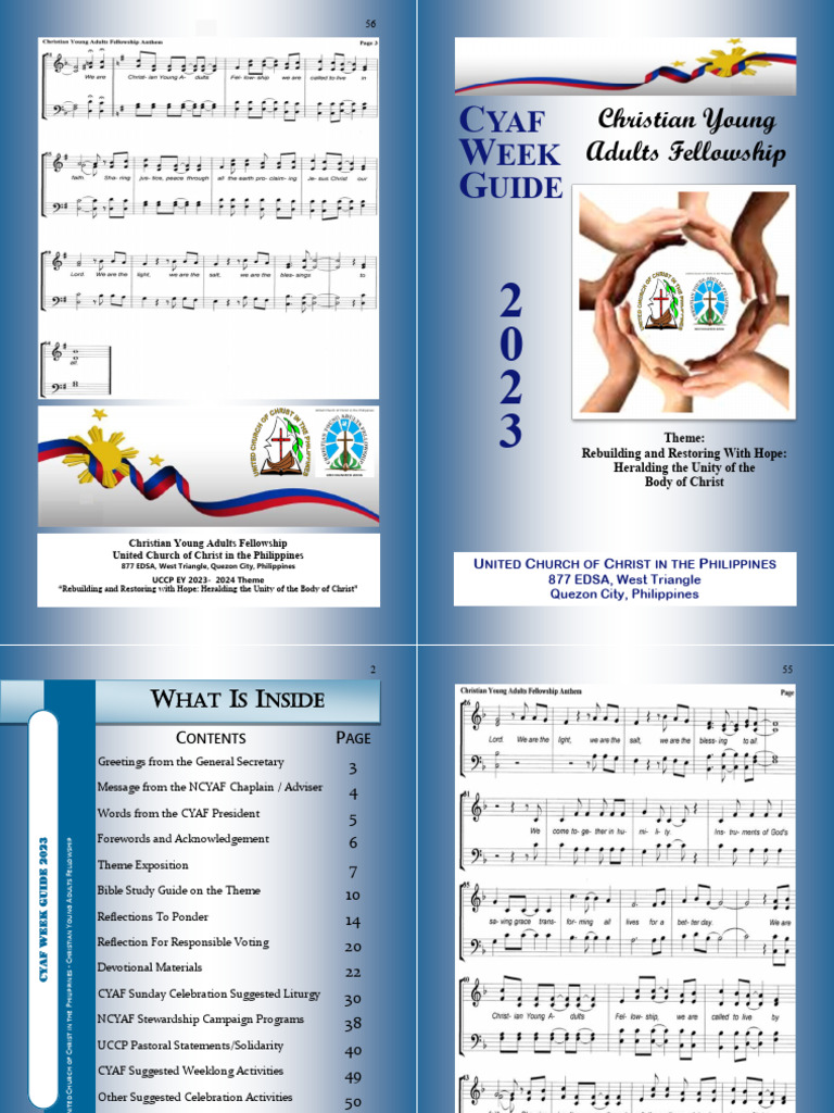 CYAF Week 2023 Final Document | PDF