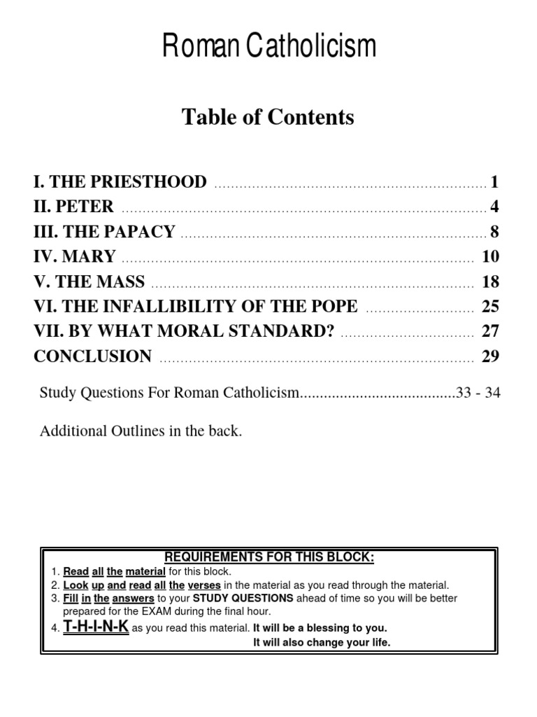 Understanding the Priesthood in Catholicism | PDF