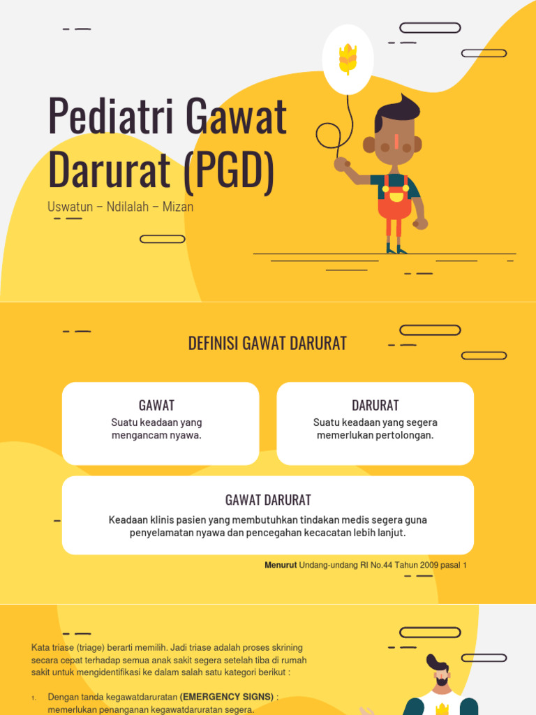 Pediatri Gawat Darurat (PGD) | PDF