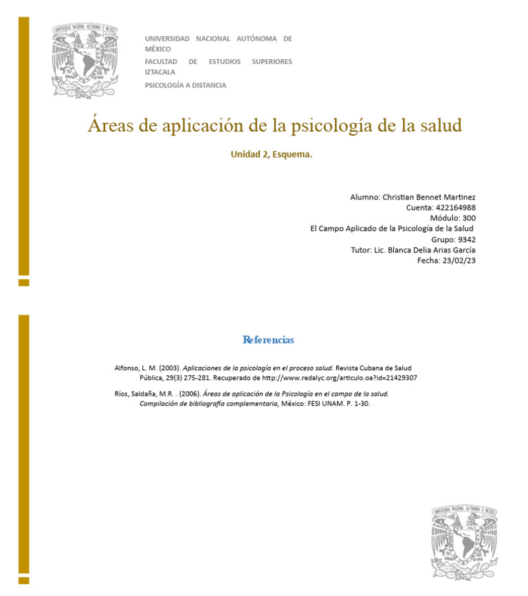 Aplicaciones de Psicología en Salud | PDF | Relaciones personales ...