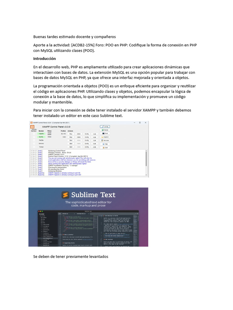 Foro PHP | PDF | Php | Mi sql Foro PHP | PDF | Php | Mi sql