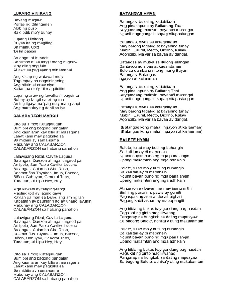 Songs Hymn | PDF