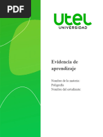 Formato - para - Entregar - Tareas y Trabajos UTEL-1 | PDF | Lluvia de ...
