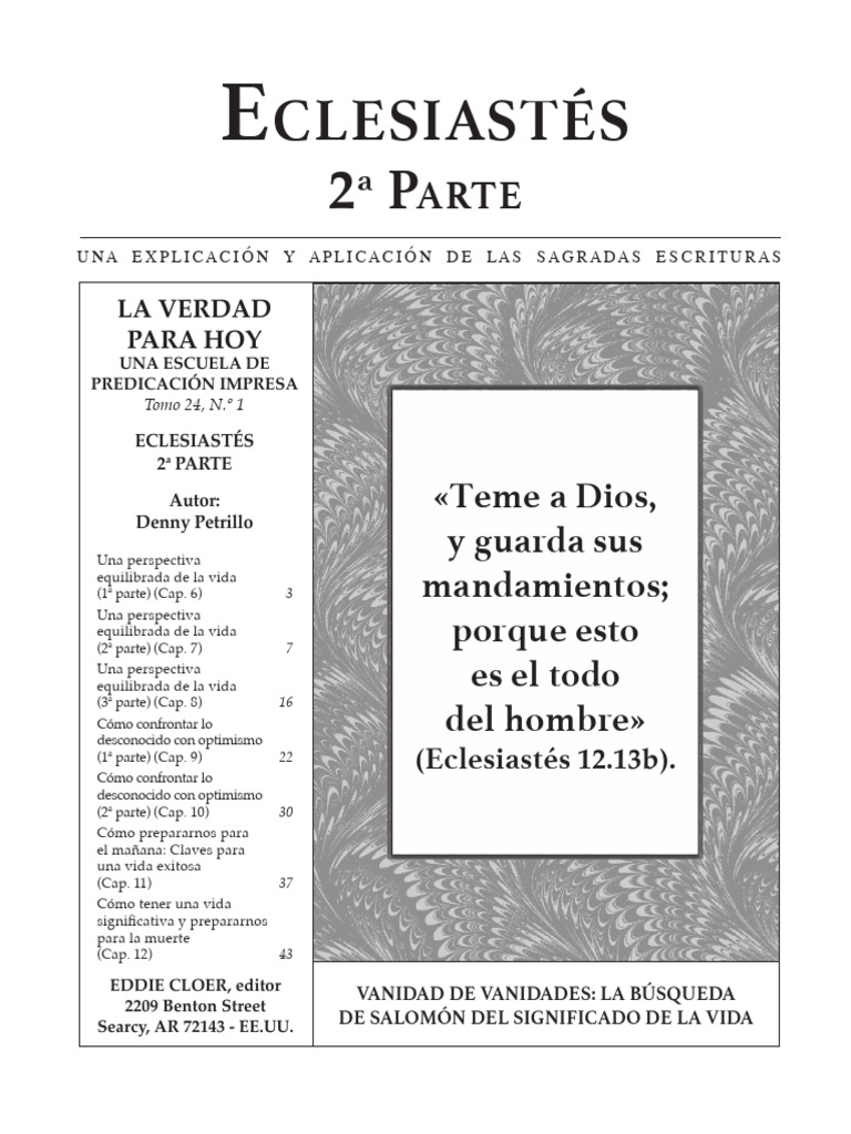 ECLESIASTES | PDF