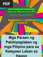Grade 6 PPT - Araling Panlipunan - Q1 - W5 - Day 1 | PDF
