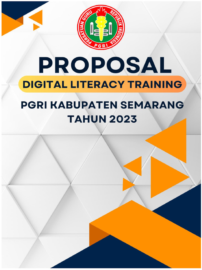 Proposal Kegiatan Digital Literacy Training 2023 | PDF