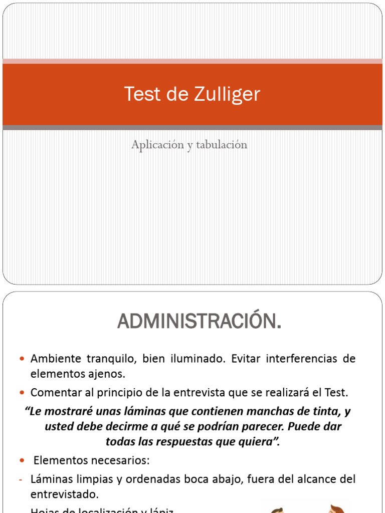 Test de Zulliger | PDF