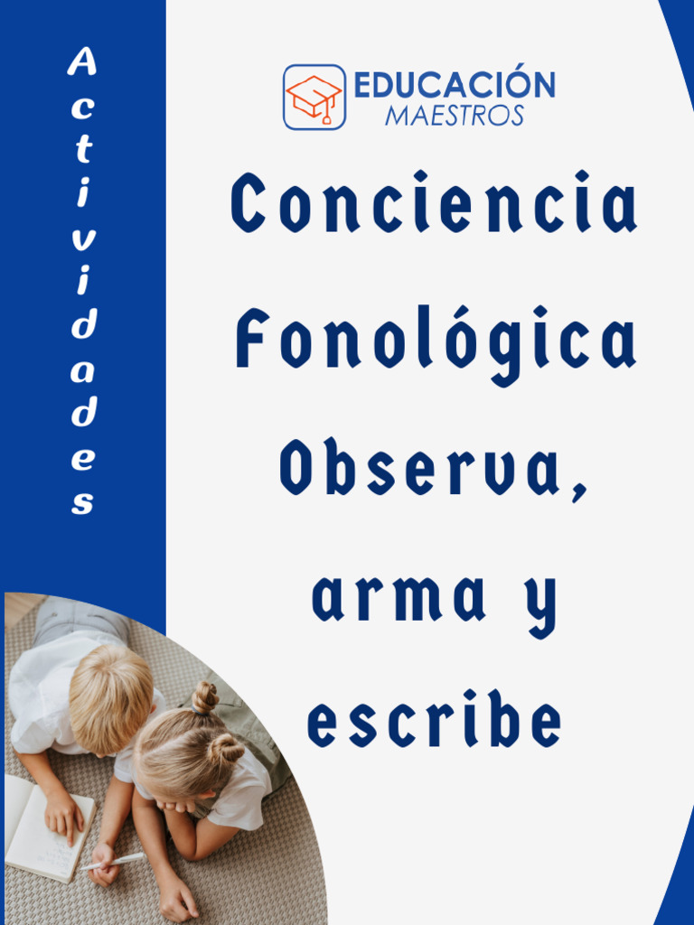 Conciencia Fonológica - Observa, Arma y Escribe - EDUCACION MAESTROS | PDF