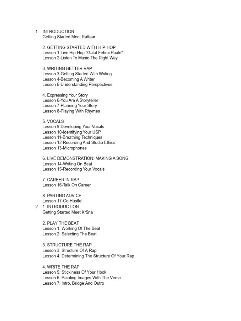 INTRODUCTION | PDF | Rapping | Hip Hop Music