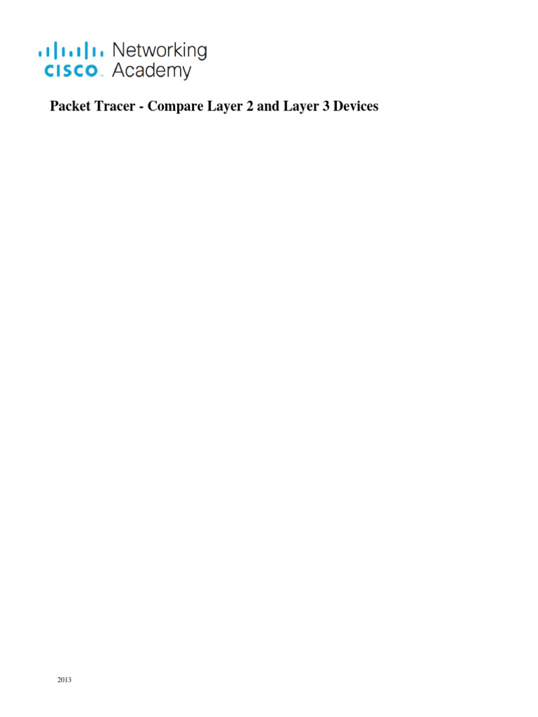 Network Device Comparison Guide | PDF | Technology & Engineering