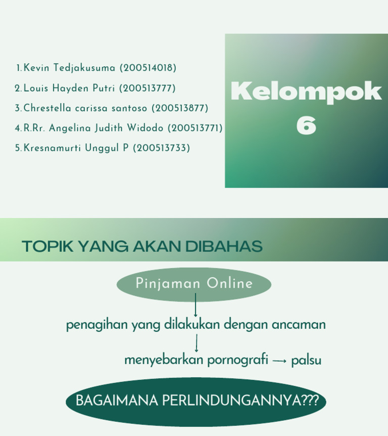 Infografis Bahaya PINJOL bagi masyarakat | PDF