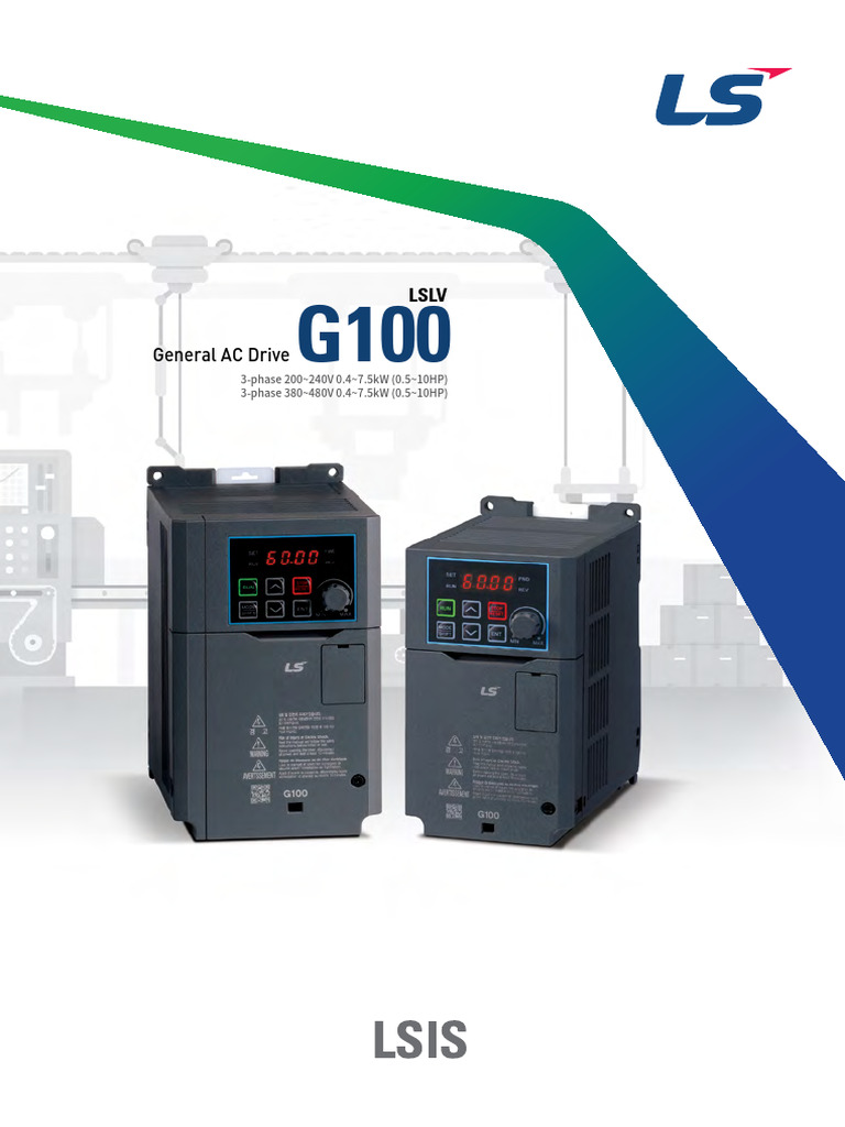 LS G100 Product Brochure | PDF | Electrical Engineering | Electricity