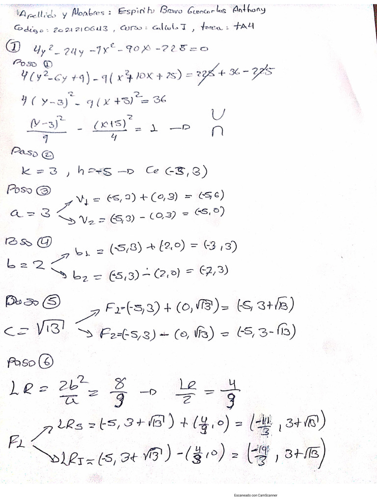 Ejercicios de Calculo 1 | PDF
