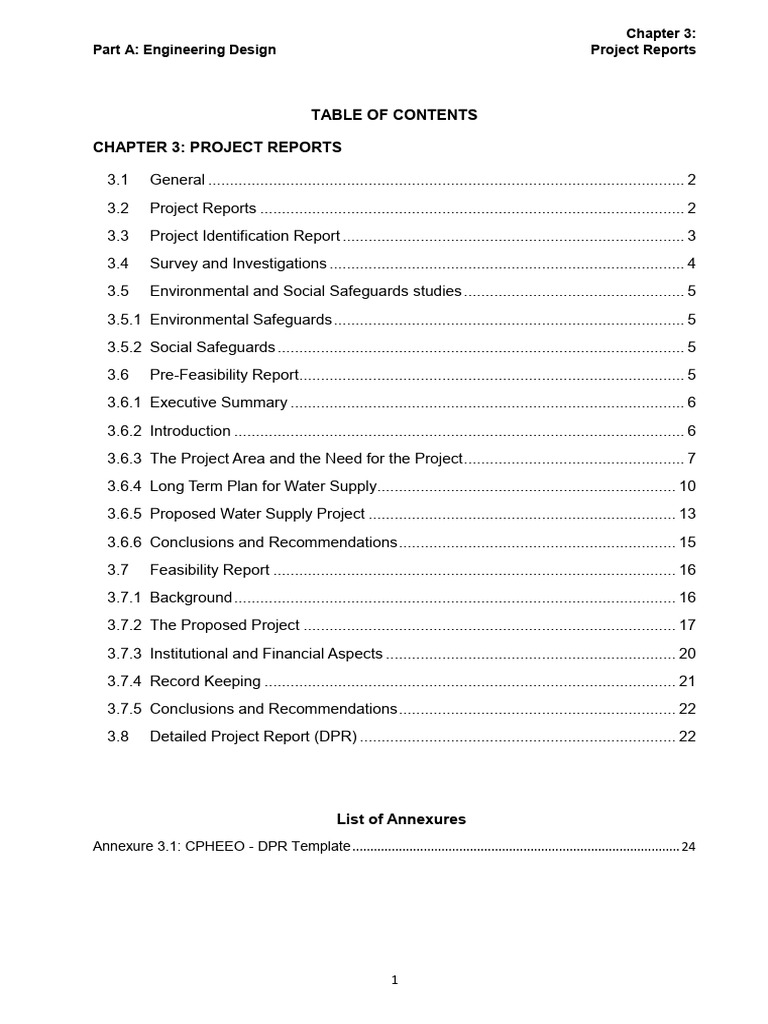 3.Part-A-Chapter-3-Project-Reports | PDF