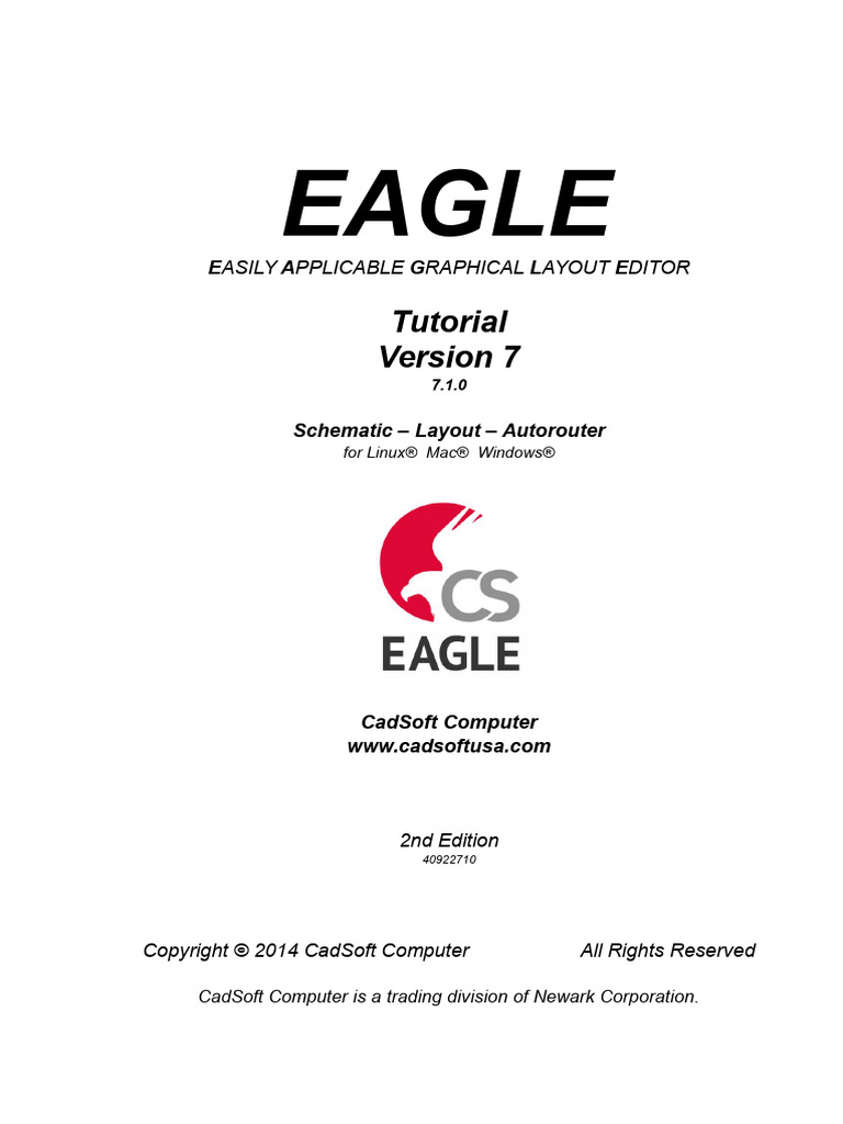 Tutorial Eagle Version7 | PDF | Computers