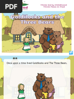 Ricitos de Oro - 6to Año - Inglés | PDF | Goldilocks And The Three ...