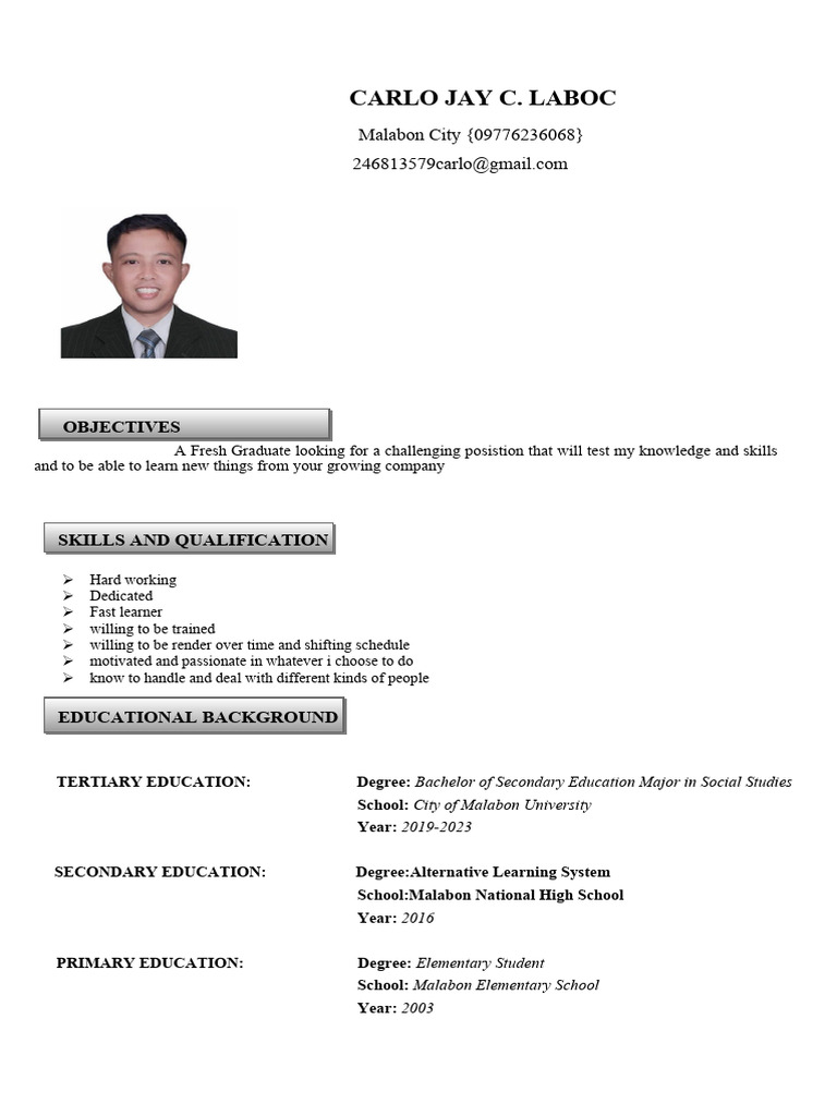 CJCL Updated-Resume-2023 | PDF