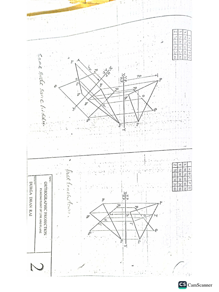 Drawing 1 First Sem New Tutorial Solution (1) | PDF