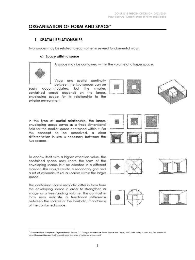 Spatial Relationships in Design | PDF | Art | Computers