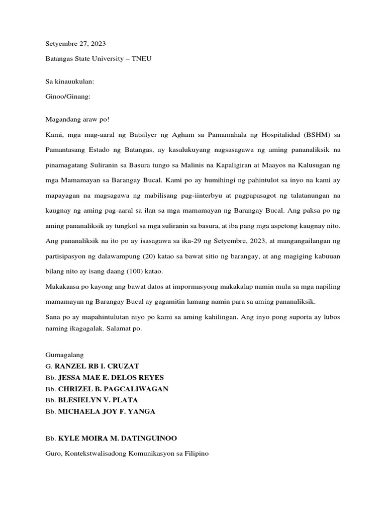 Liham | PDF