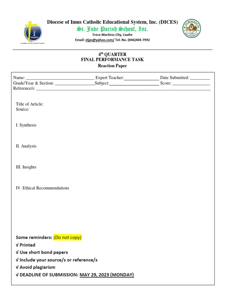 Finalpt Format 4q Ethics | PDF