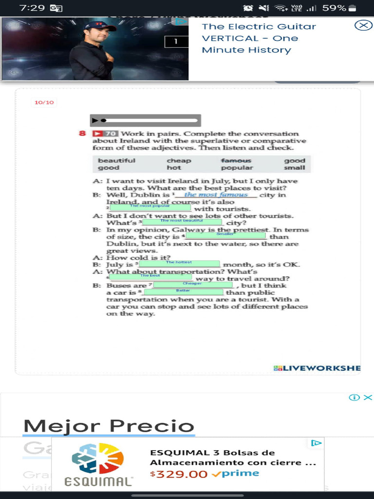 Tarea Ingles | PDF