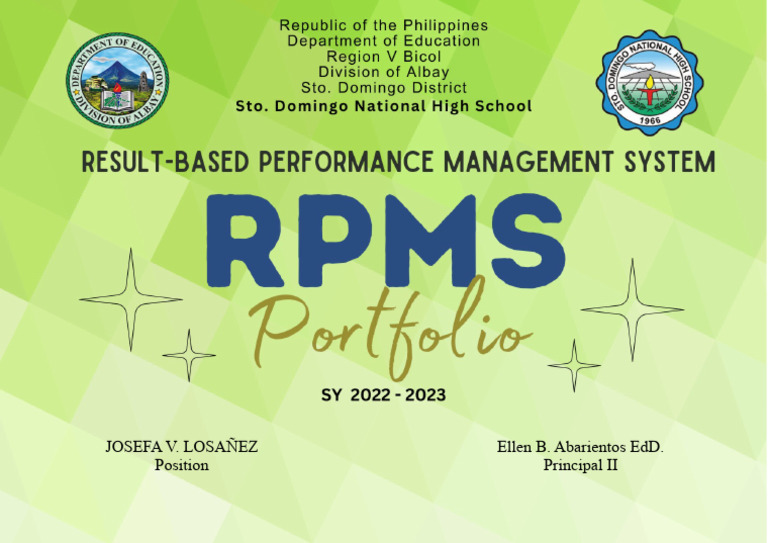 RPMS Cover Landscape | PDF