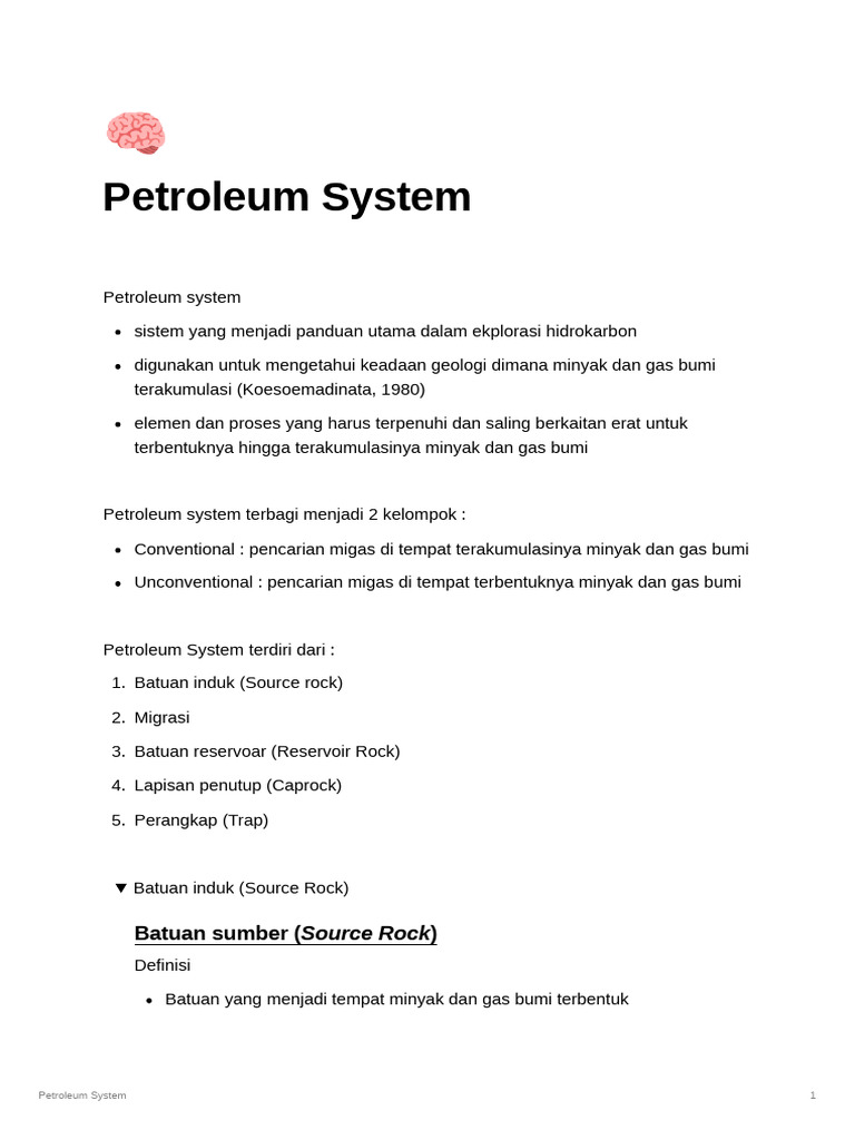 Petroleum System | PDF
