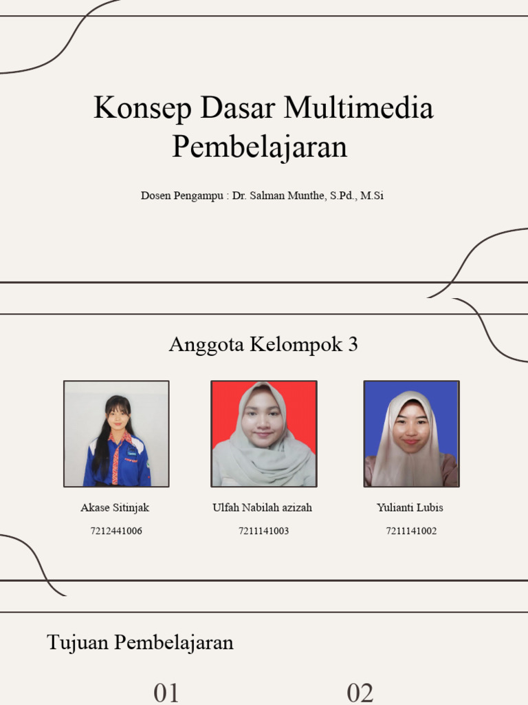 Kel 3 - Konsep Dasar Multimedia Pembelajaran | PDF