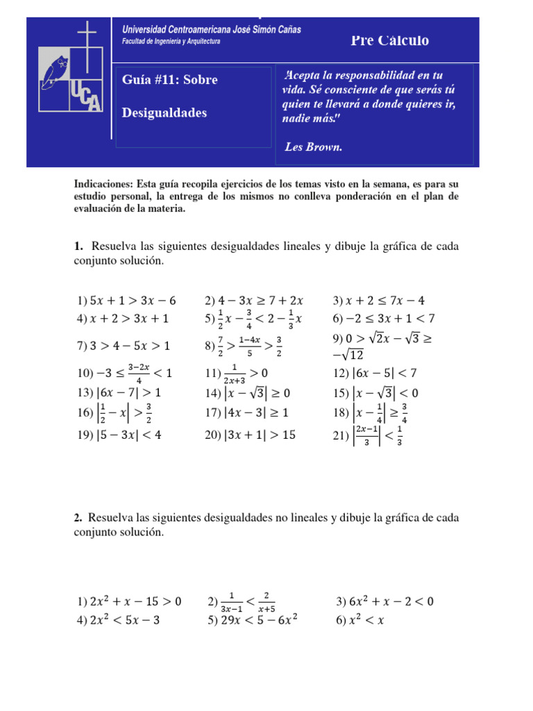 Guía 11 Precálculo | PDF