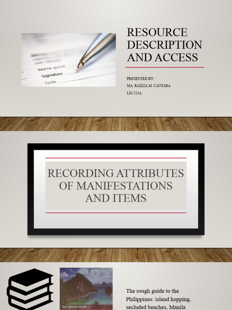 Resource Description and Access | PDF