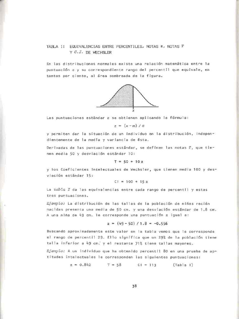 Explicacion de Valores Z | PDF