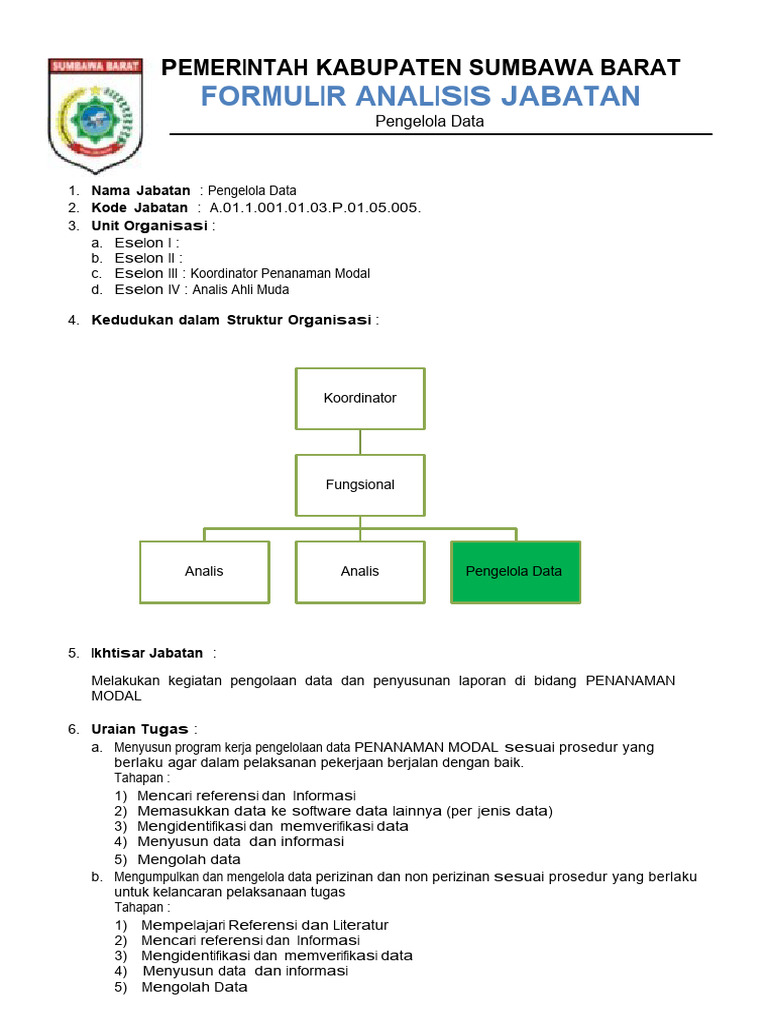 Pengelola Data PM | PDF