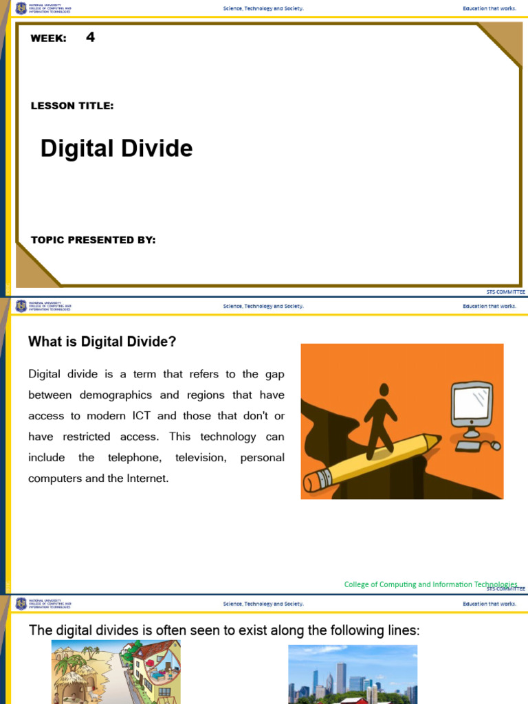 Understanding the Digital Divide | PDF