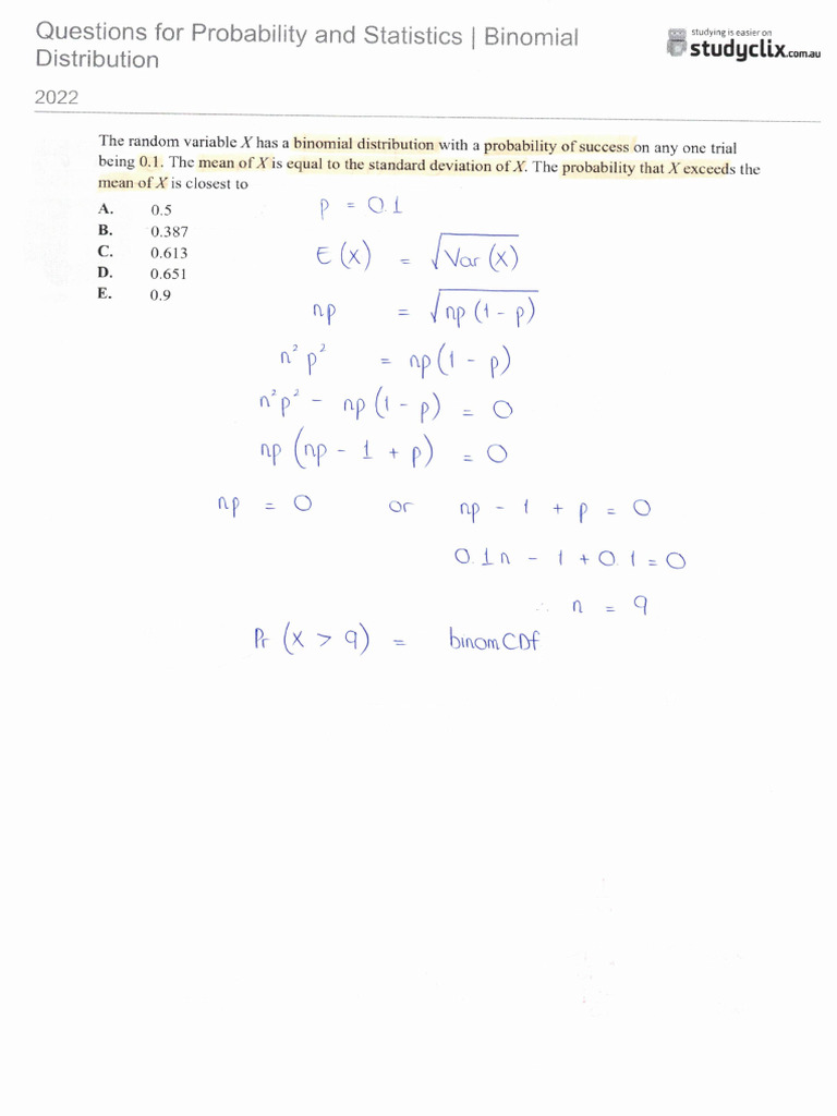 Binomial Distribution - 000007 | PDF
