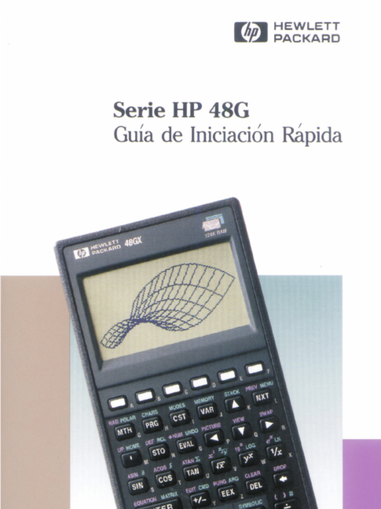 guia inicio rapido hp 48g | PDF