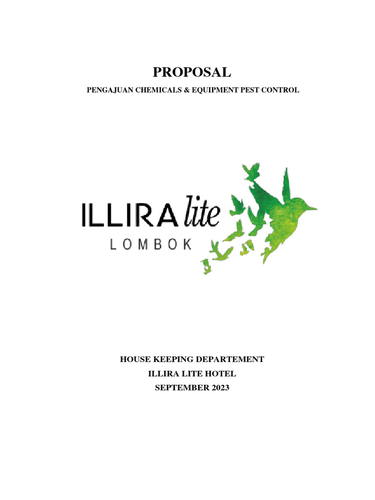 Contoh Proposal Pest Control Equipment & Chemical | PDF