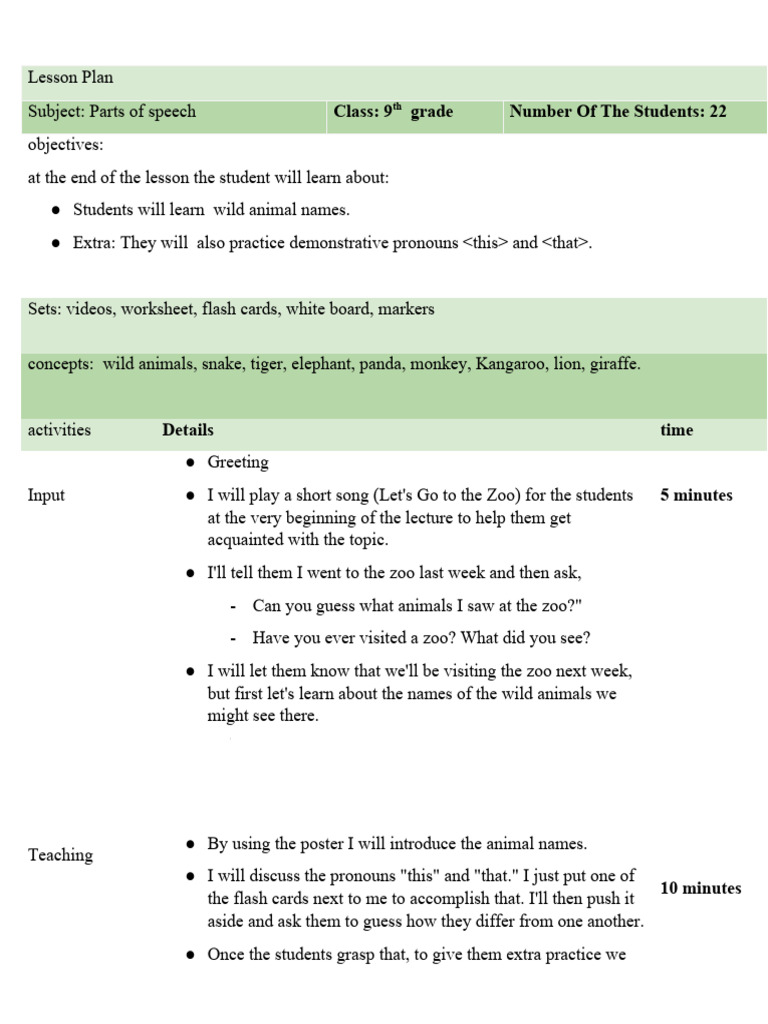 Lesson Plan - Reported Speech | PDF