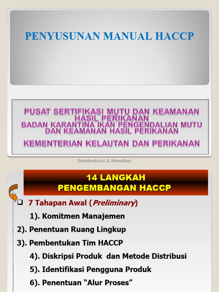 Manual HACCP | PDF
