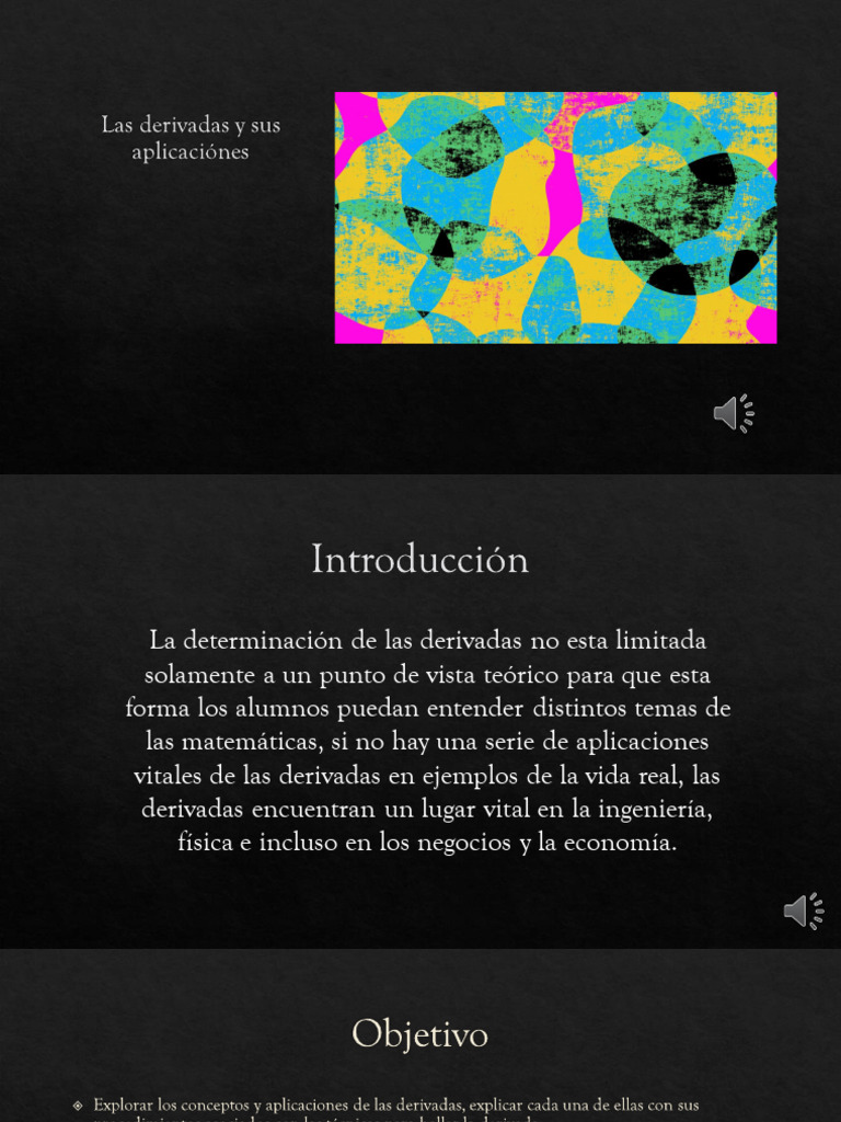 Las Derivadas y Sus Aplicaciones | PDF