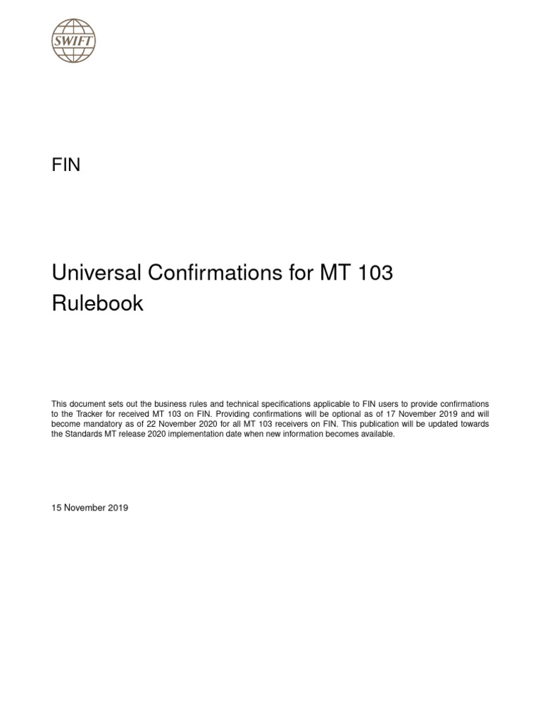 Fin Uni Conf MT 103 R | PDF