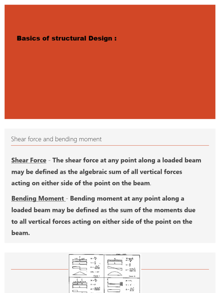 Basics of structural Design | PDF