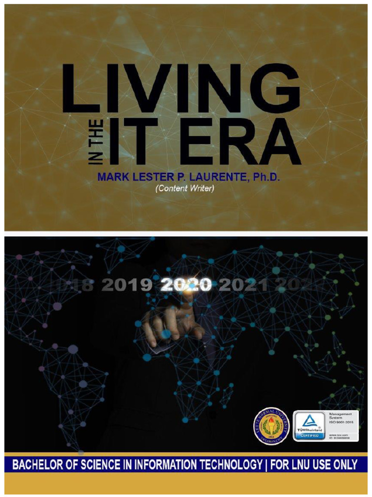 Living in The IT Era | PDF | Art | Computers