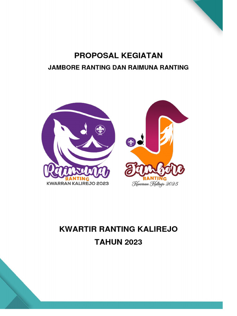 Jambore Ranting Kalirejo 2023 | PDF