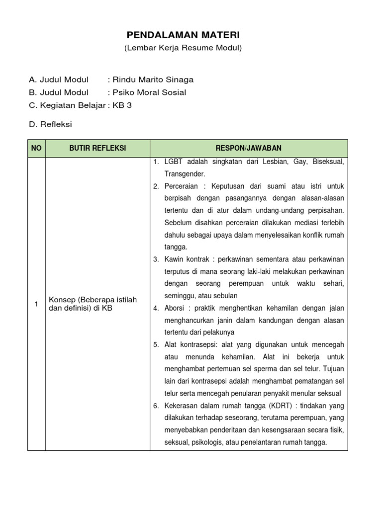 KB 3 Psiko | PDF | Sains & Matematika